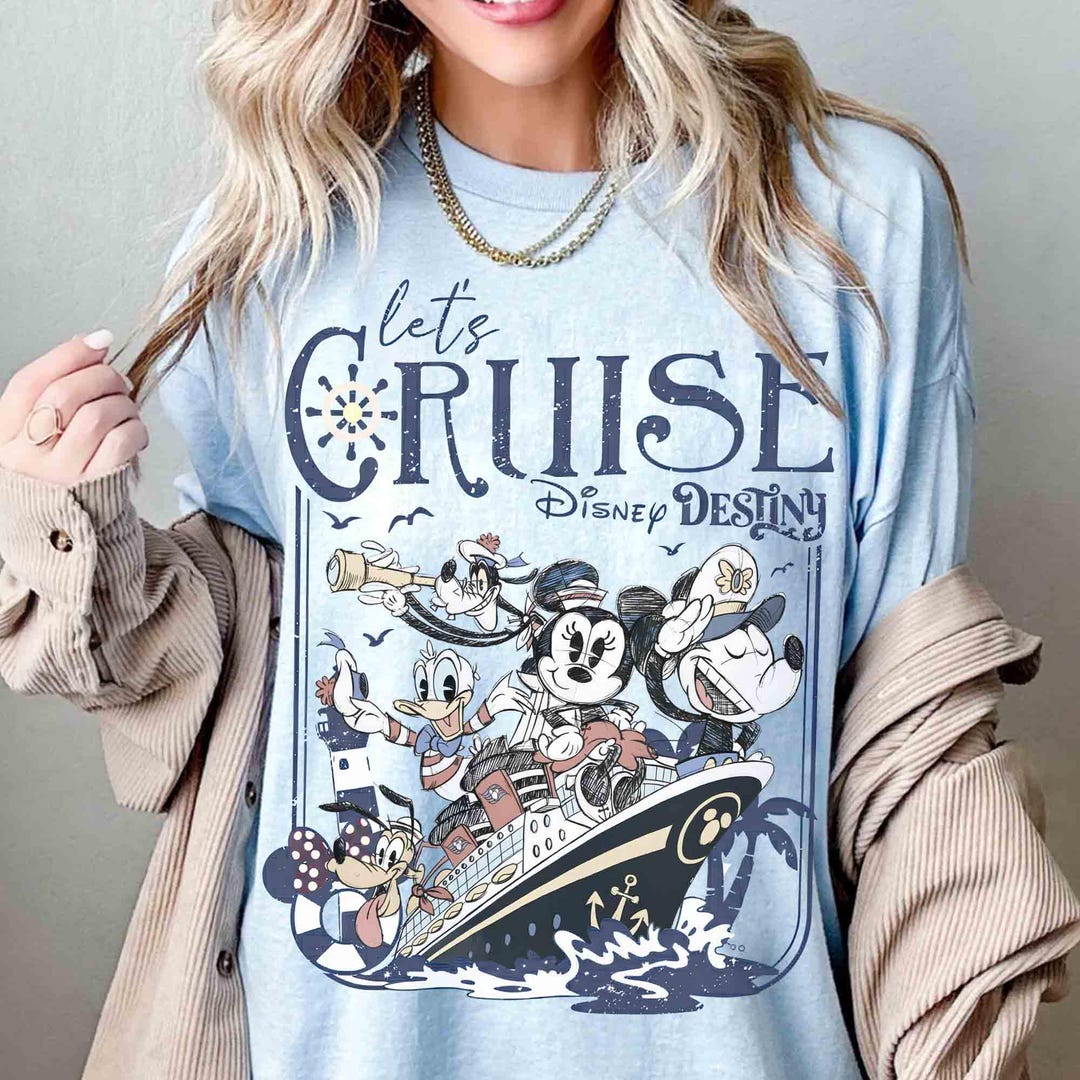Personalized Disney Cruise Line 2026 Shirt, Mickey & Friends Family ...