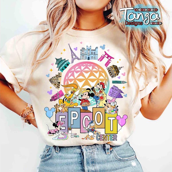 Epcot shirt - Etsy