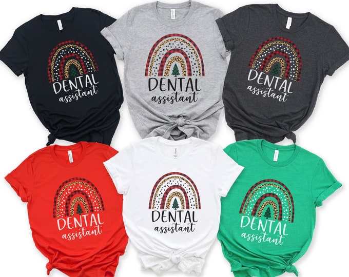 Christmas Dental Shirt, Dental Team Shirts, Dental Office Gifts, Dental ...