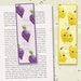 Kawaii Printable Bookmarks, 5 Vegetables Bookmarks Digital Download ...