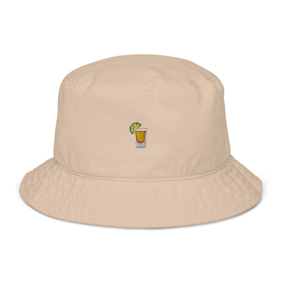 Tequila Shot Bucket Hat - Embroidered 100% Organic Cotton - Etsy