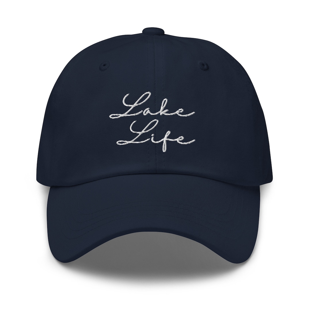 Lake Life Hat - Cottagecore Embroidered Cap - Outdoor Adventure Hat - Etsy