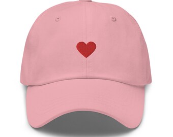 HAND HEART Baseball Hat Embroidered Dad Cap Love Hand - Etsy