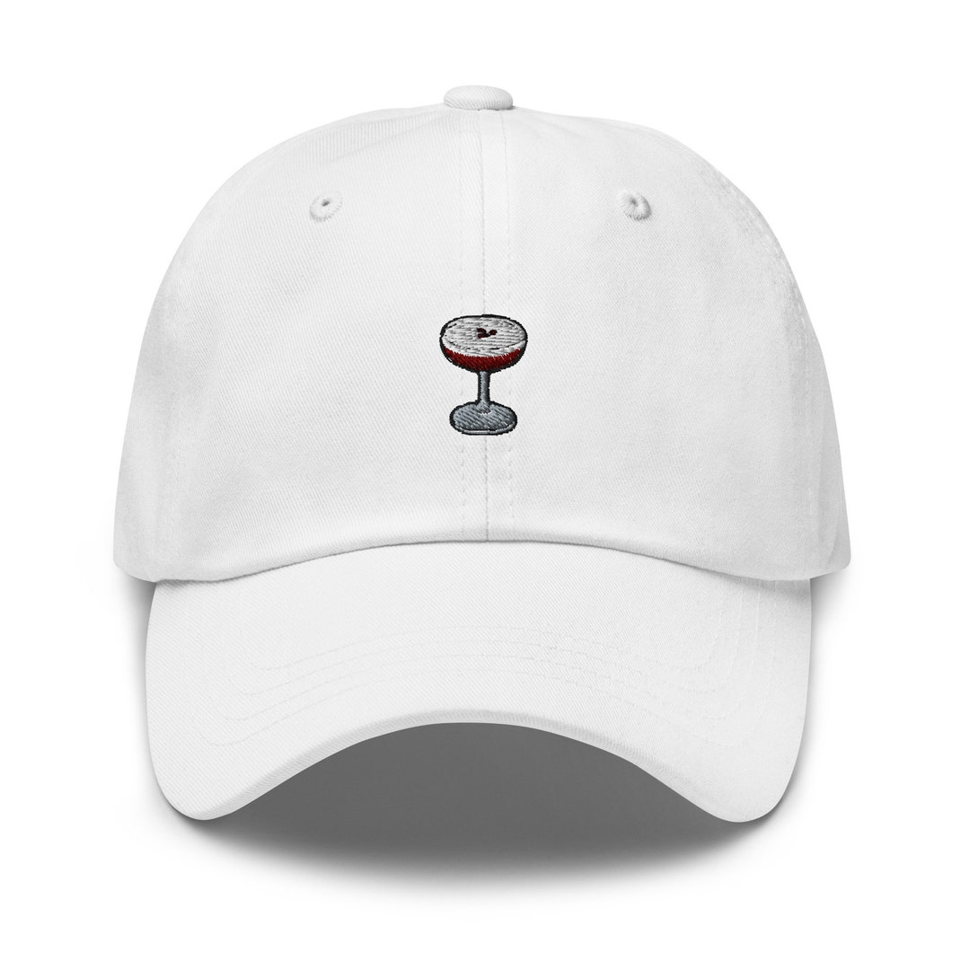Embroidered Espresso Martini Hat - Gift for Cocktail Lovers ...