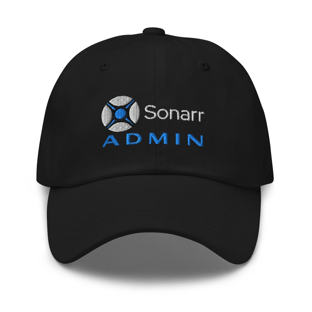Sonarr Admin Hat – Funny Tech Admin Cap, Sysadmin Gift, IT Support ...