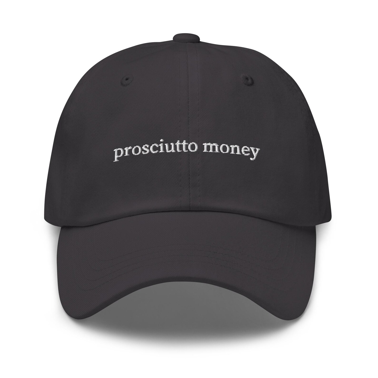 Prosciutto Money Hat - Cotton Embroidered Cap - Multiple Colors - Etsy