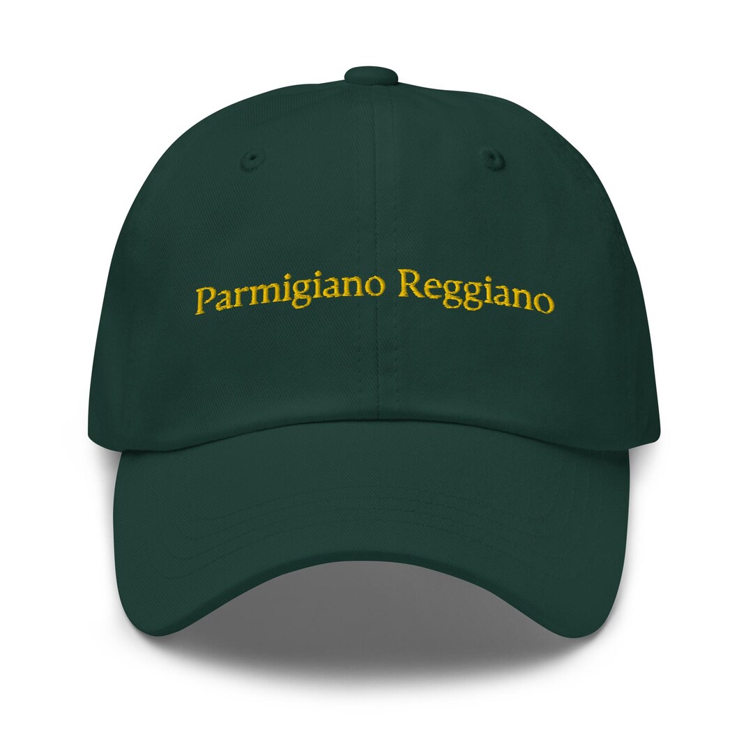 Parmigiano Reggiano Hat Italian Food Gift King of Cheese Embroidered ...