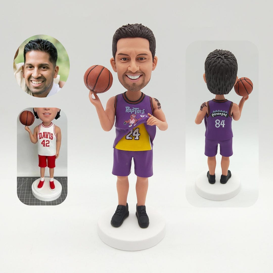 Custom Basketball Bobbleheads, Custom Gifts for Basketball Players ...