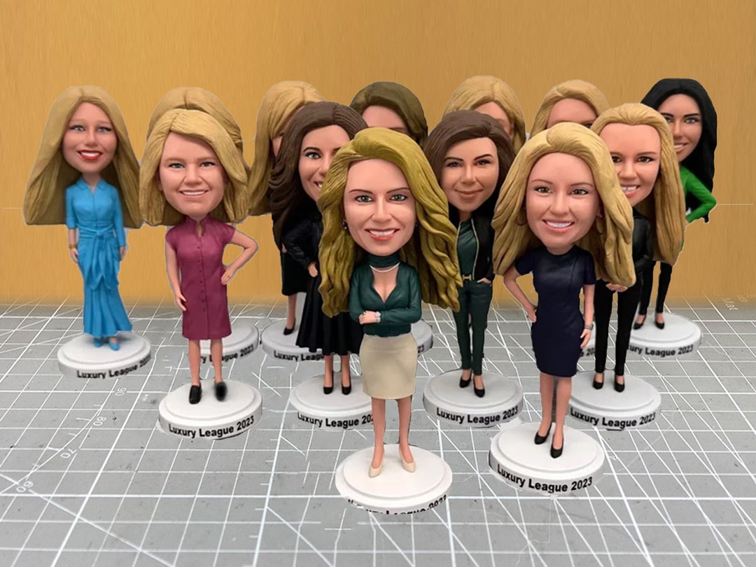 Custom Group Bobbleheads, Custom Wedding Best Man Group Bobbleheads ...