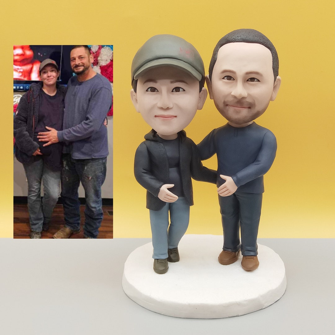 Custom Bobbleheads bobbleheads Couplebobbleheads Action - Etsy