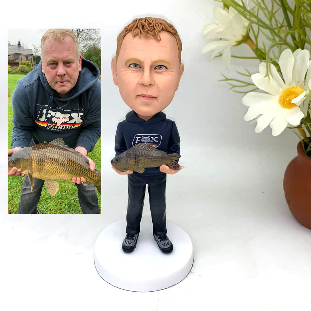 Personalized Bobbleheads, Fishing Enthusiast Bobbleheads, Bobbleheads ...
