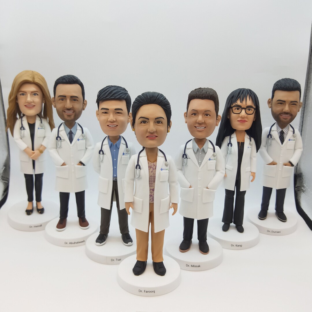 Personalized Custom Bobbleheads, Custom Doctor Team, Unique Gifts ...