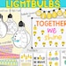 Lightbulb Back to School Bulletin Board Kit Decor Bundle Bilingual - Etsy