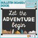 Back to School Bulletin Board Kit - Door Decor- Travel Theme Classroom ...