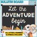Back to School Bulletin Board Kit - Door Decor- Travel Theme Classroom ...