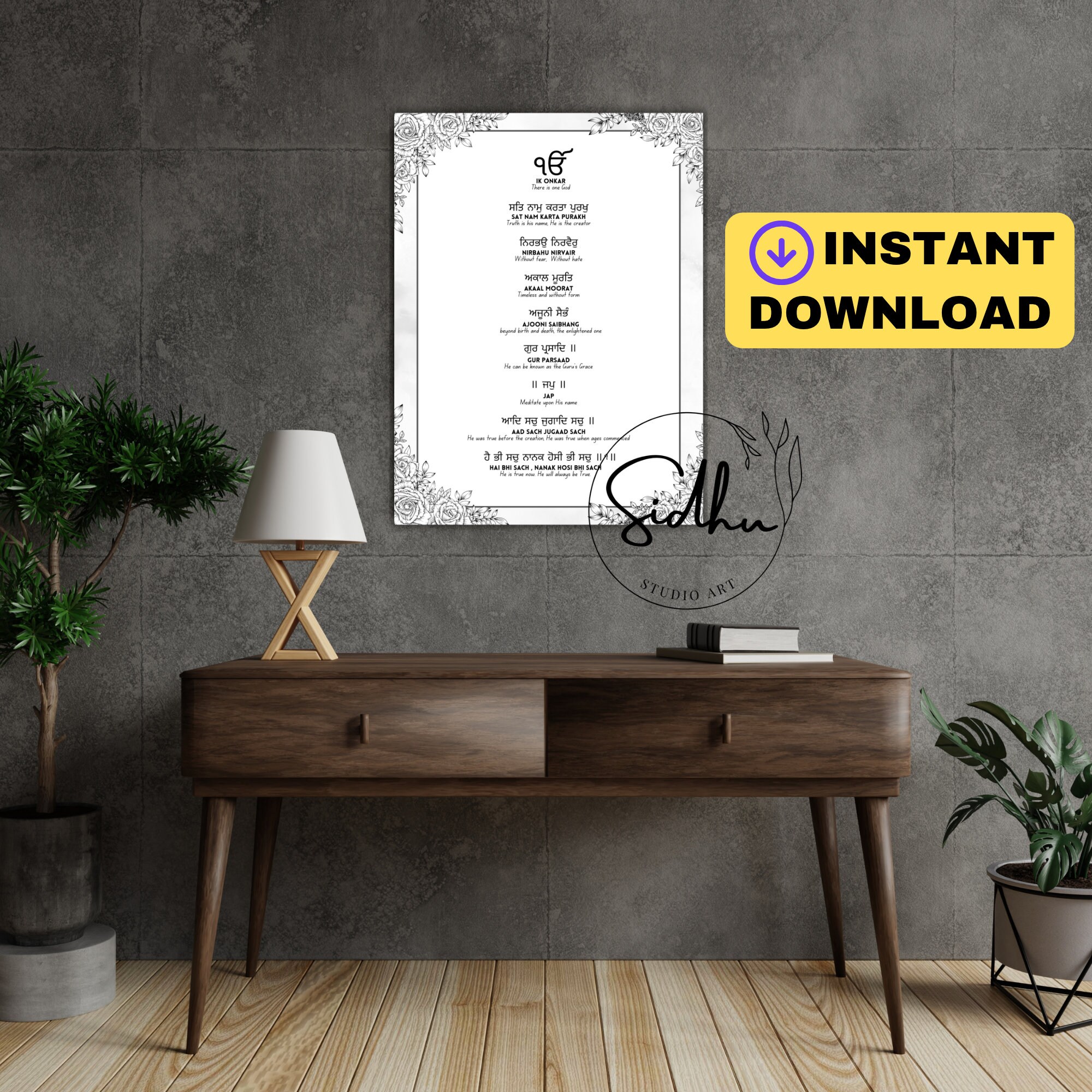 Mool Mantra With Meaning, With English Translation and Transliteration ...