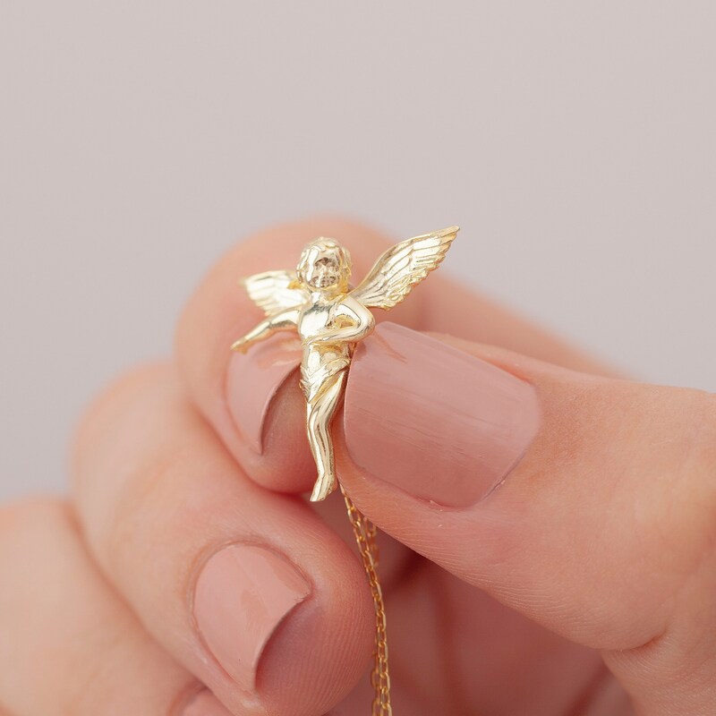 Angel Necklace - Etsy