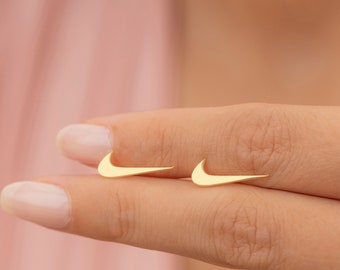 Nike Logo Earrings - Etsy