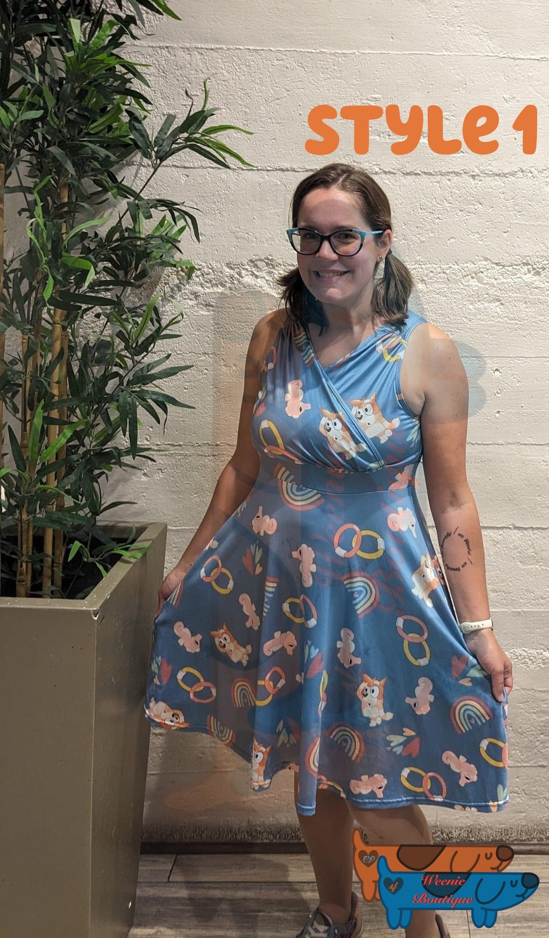 Bluey Adult Dresses multiple Styles Bluey Inspired Updated - Etsy Australia