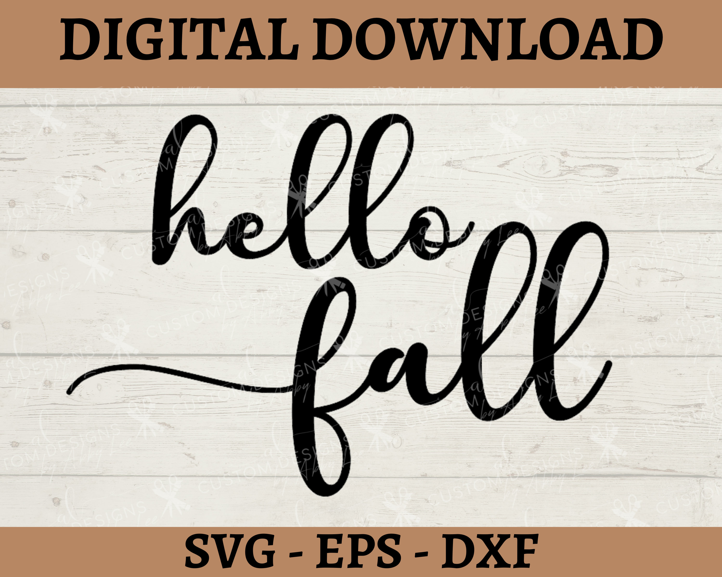 Hello Fall SVG, Door Hanger Svg, Fall Svg, Fall Design, Fall Door ...