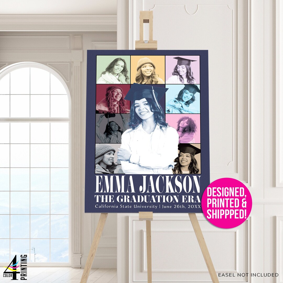 Printed Graduation Party Sign Graduation Party Sign Graduation Era Sign ...