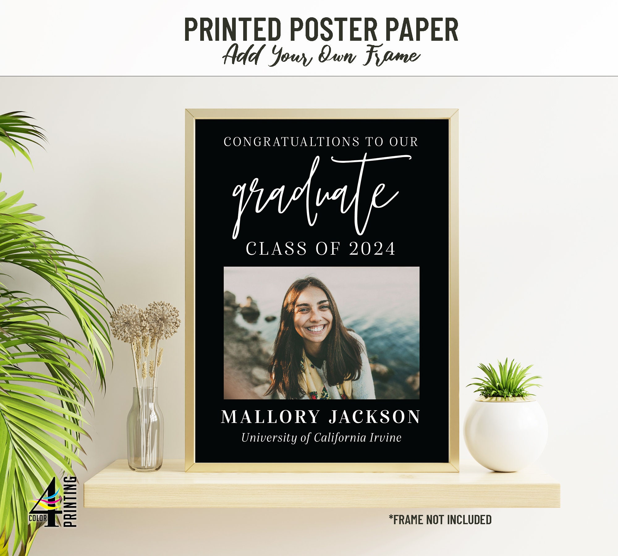 Printed Graduation Party Sign Graduation Party Signs for Party Printed ...