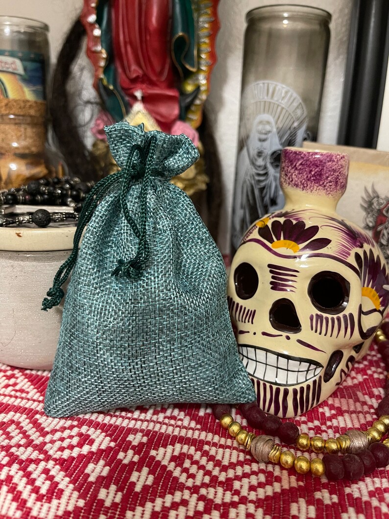 Santa Muerte Good Health Gris Gris Bag - Etsy