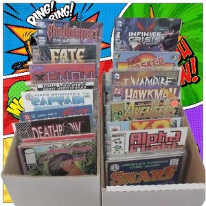 Comic Book Mystery Box Assorted Surprise Comic Packs - Etsy