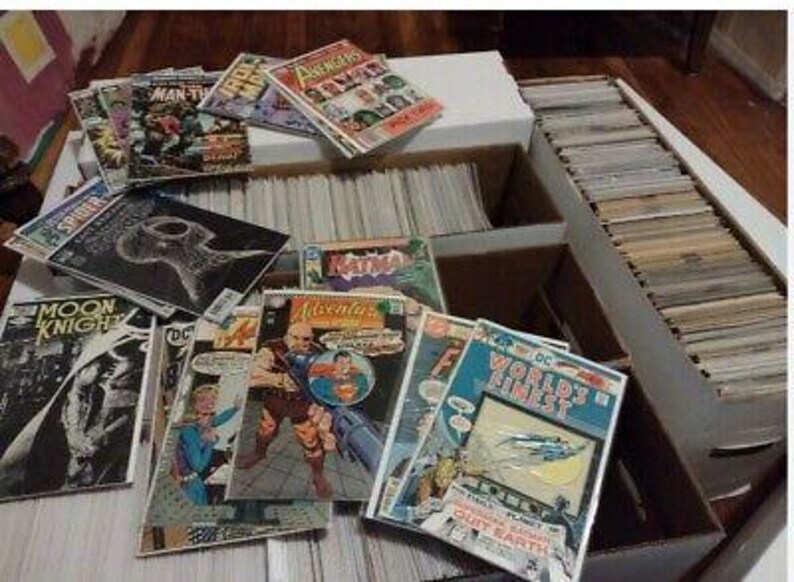 Comic Book Mystery Box Assorted Surprise Comic Packs - Etsy