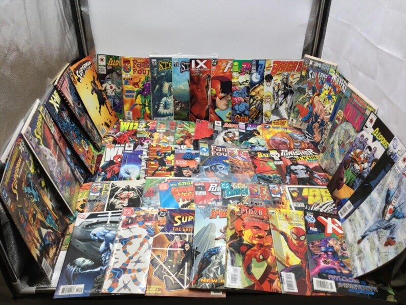 Comic Book Mystery Box Assorted Surprise Comic Packs - Etsy