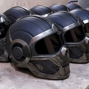 Taskmaster Helmet Taskmaster Black Widow - Etsy