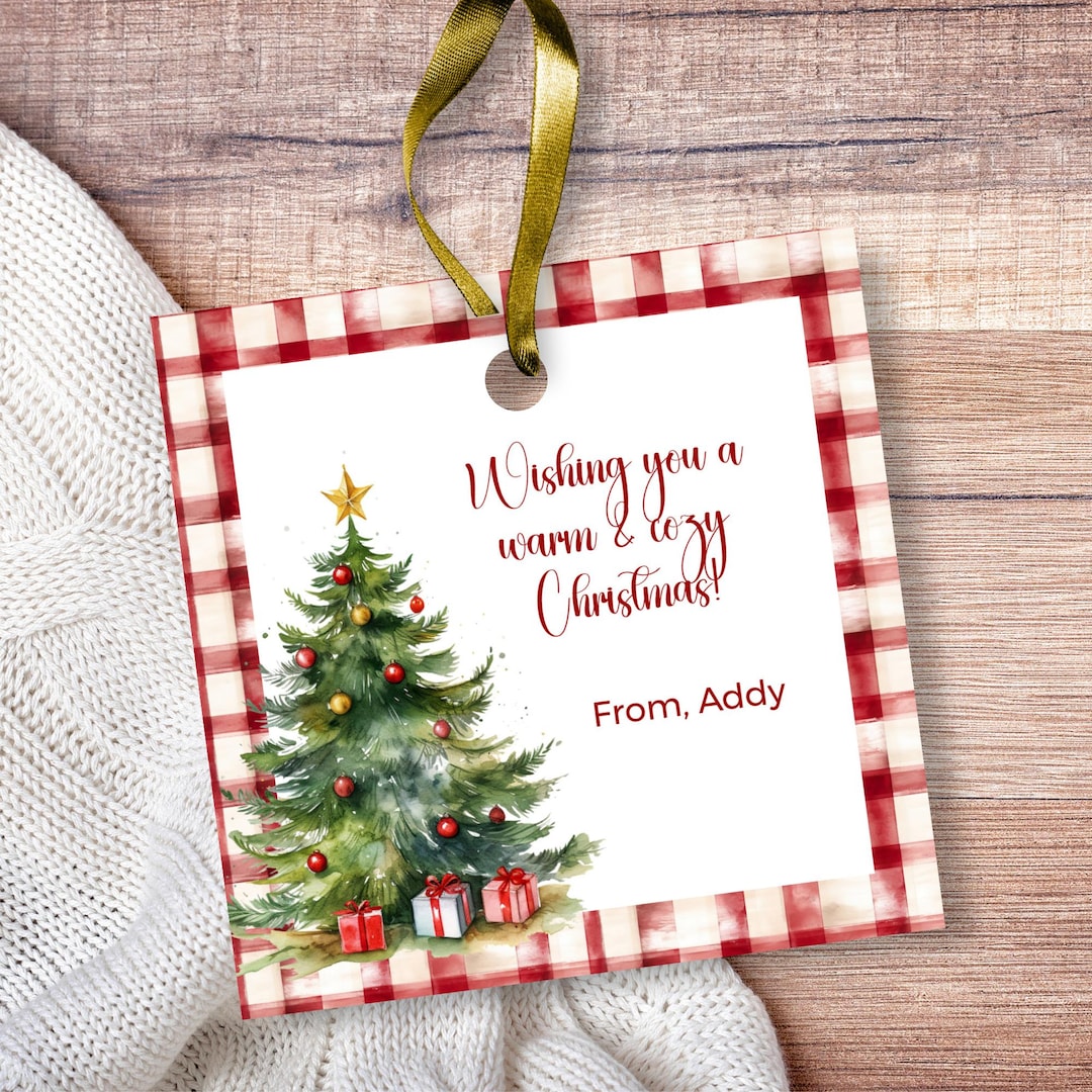 Instant Download Blanket Gift Tag Diy Editable Winter Shower Favor Tag ...
