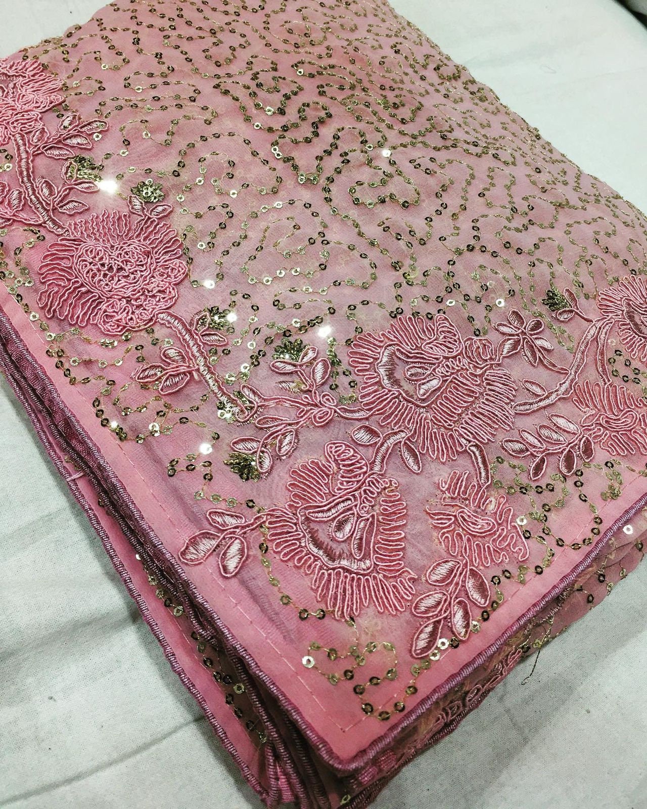 Miss Universe Superhit Premium HEAVY SEQUINS Sabyasachi Saree With Un ...