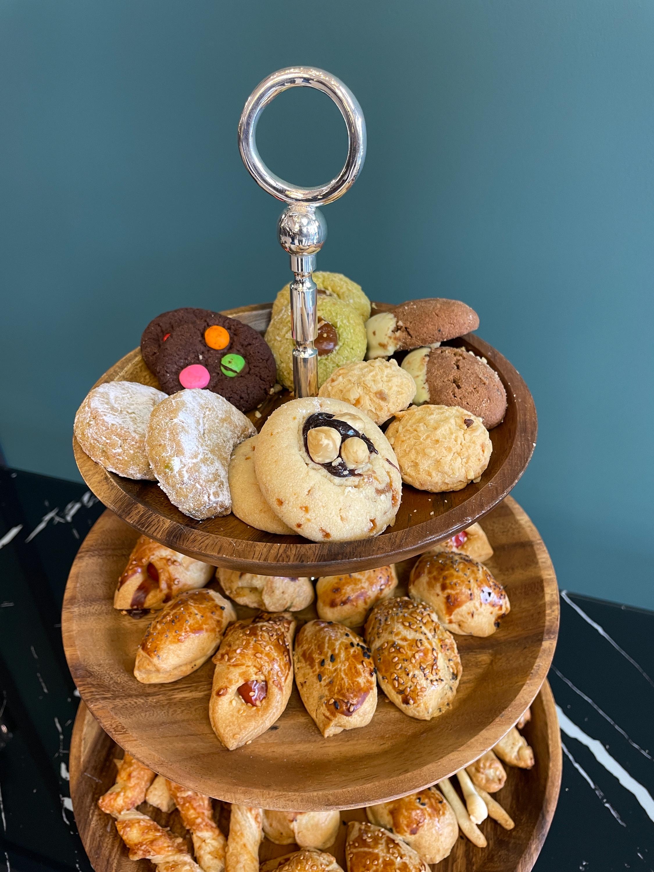 Cake Stand | 3 Tier Serving Tray | Silver Cake Stand | 3 Tier Cake ...