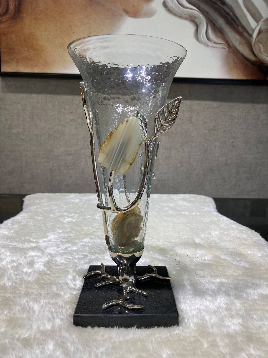 Mother of Pearl, Vase, Brass Vase, Branch Vase, Decorative Vase, Home ...