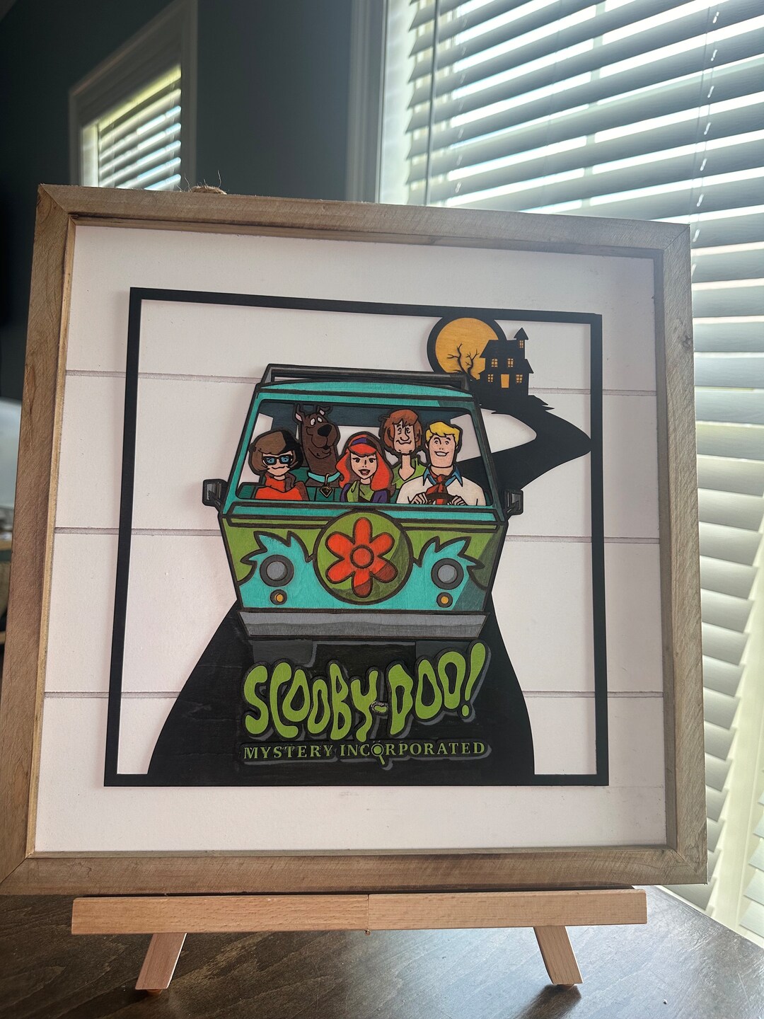 Scooby Doo Wall Art | Hand Painted Wood | Cartoon | Comic | Mystery ...