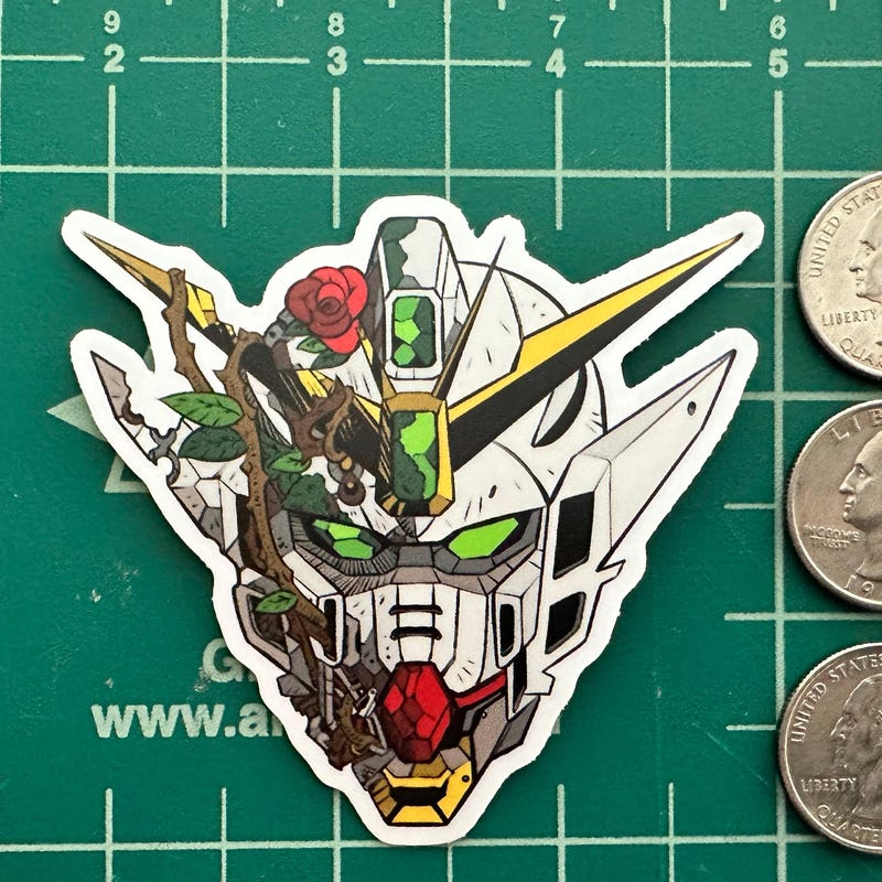 Gundam Sticker - Etsy