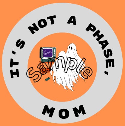 20 PNG Bundle it's Not a Phase Mom Halloween for Stickers/cricut - Etsy