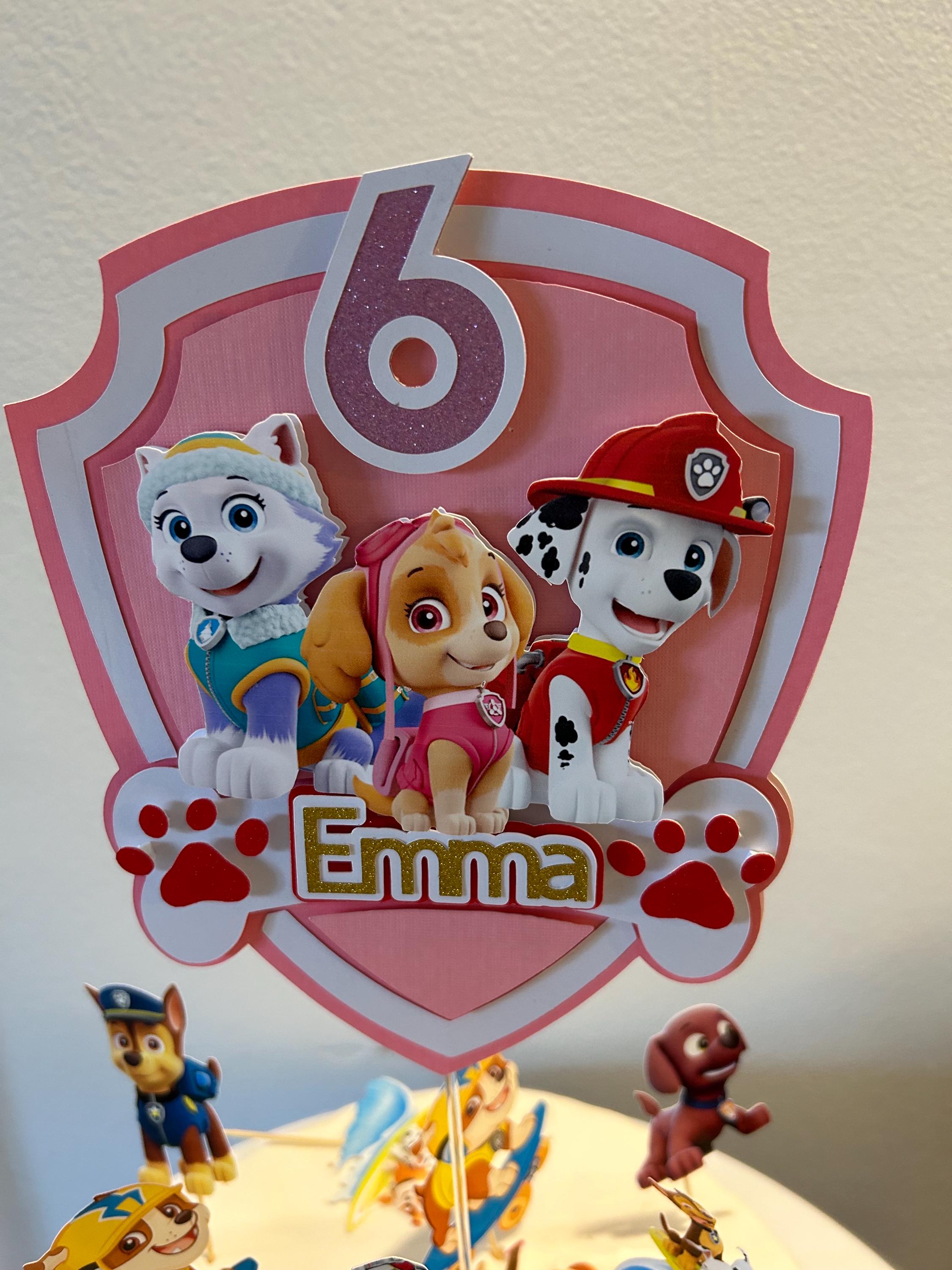 Cake Topper Character for Kids Birthday,party and Decoration and 6 ...