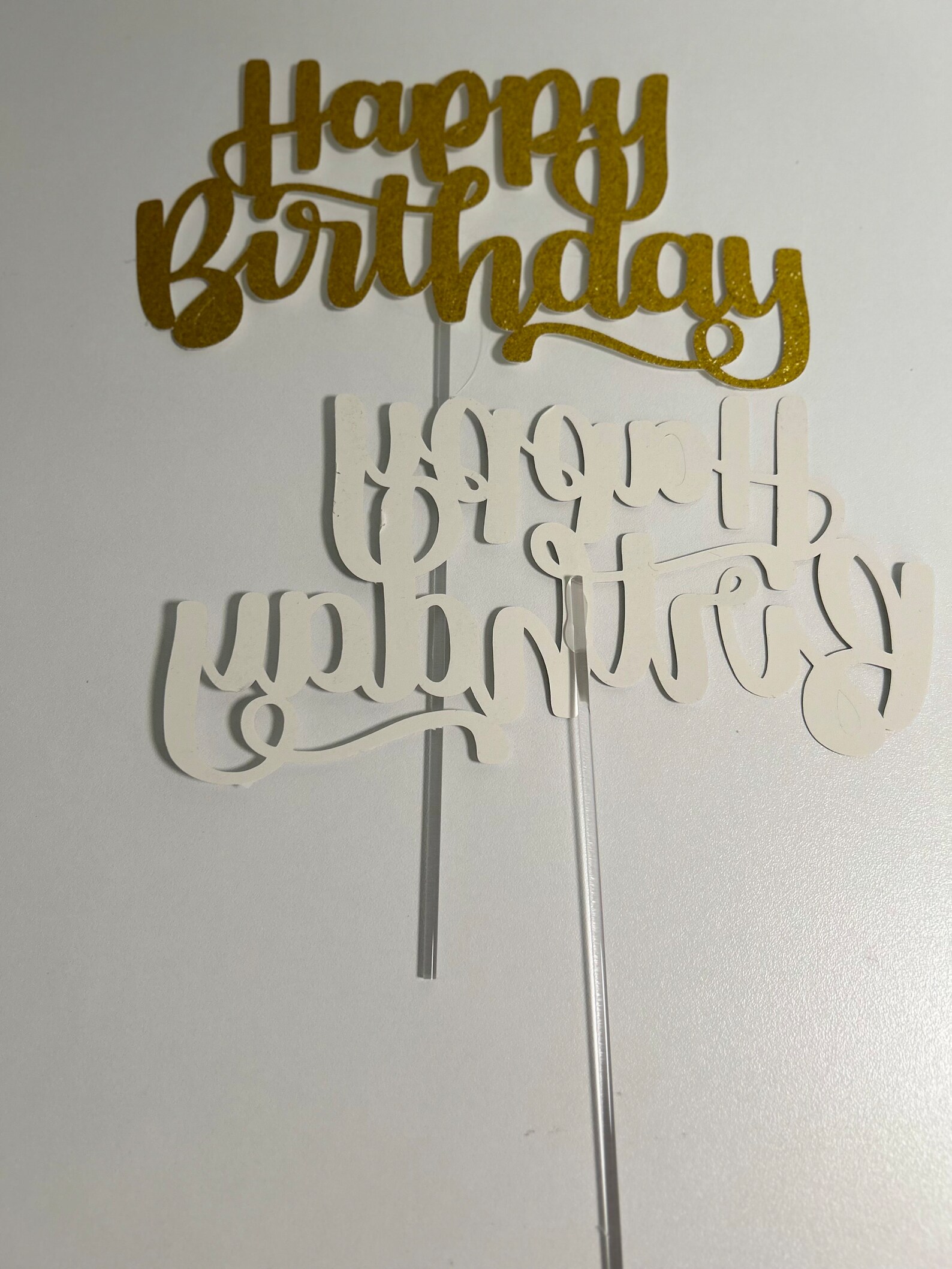 Custom Birthday Cake Topper, Any Number or Color - Etsy