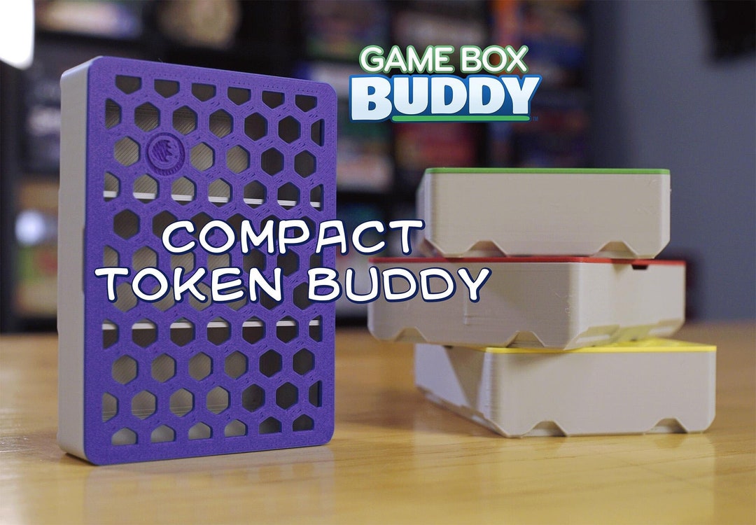 Token Buddy (compact) - Game Box Buddy: Storage With Lids for Board ...