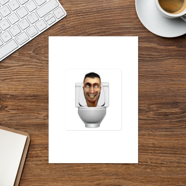 Skibidi Toilet Sticker - Etsy