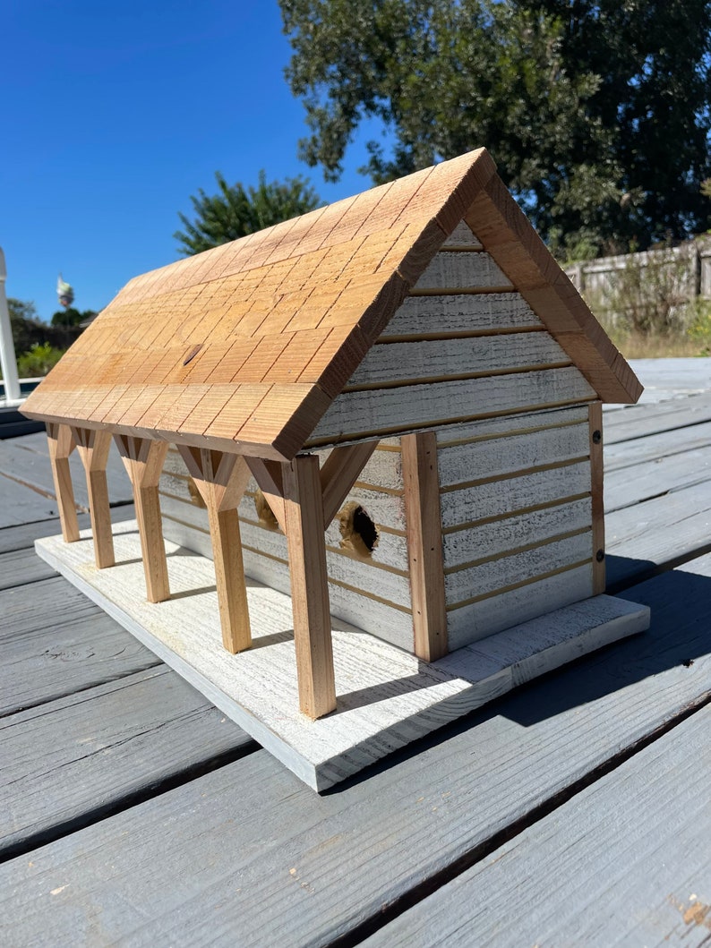 Martin Box Birdhouse // Farm Style Birdhouse // Vintage Birdhouse - Etsy