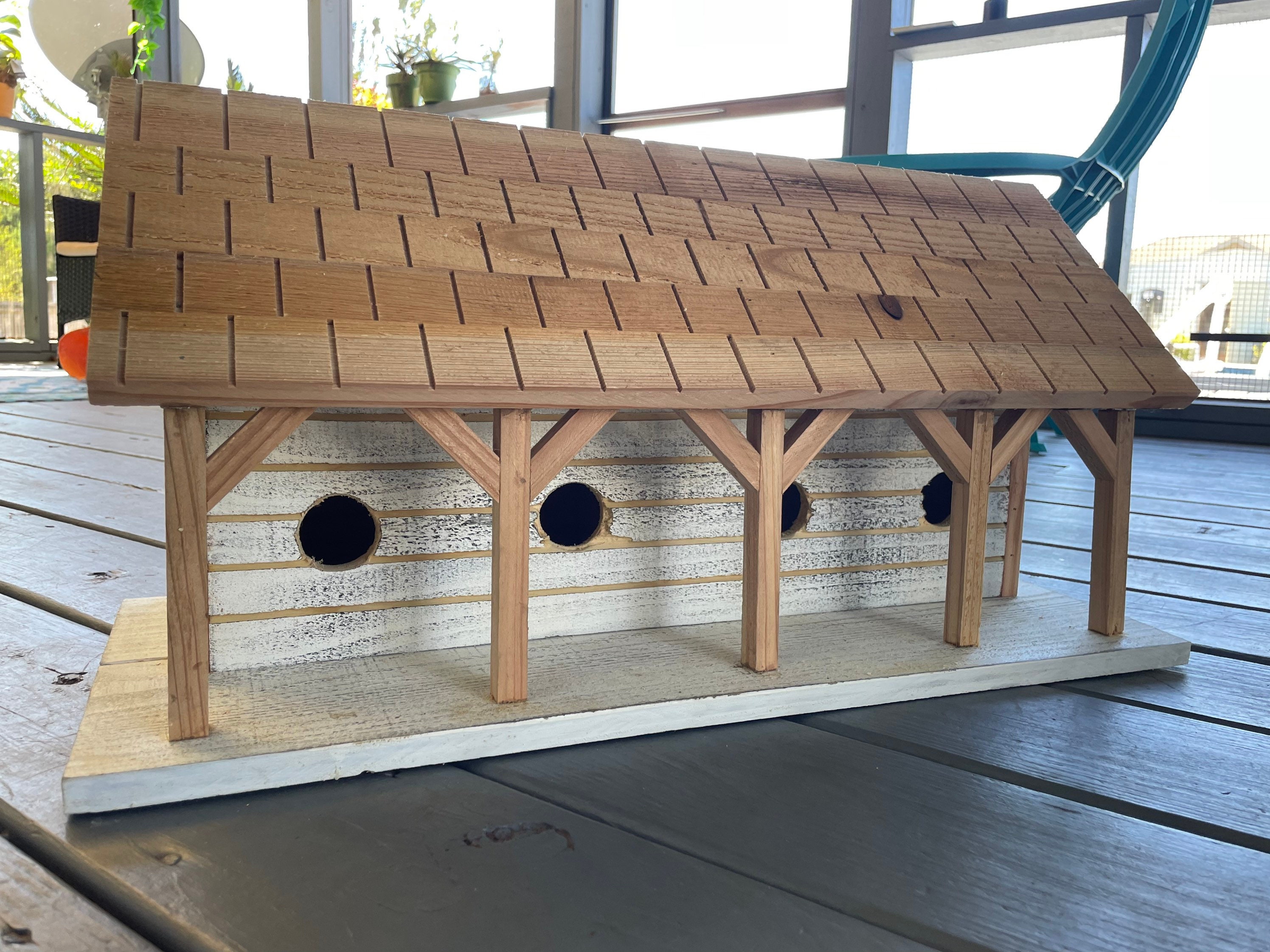 Martin Box Birdhouse // Farm Style Birdhouse // Vintage Birdhouse - Etsy