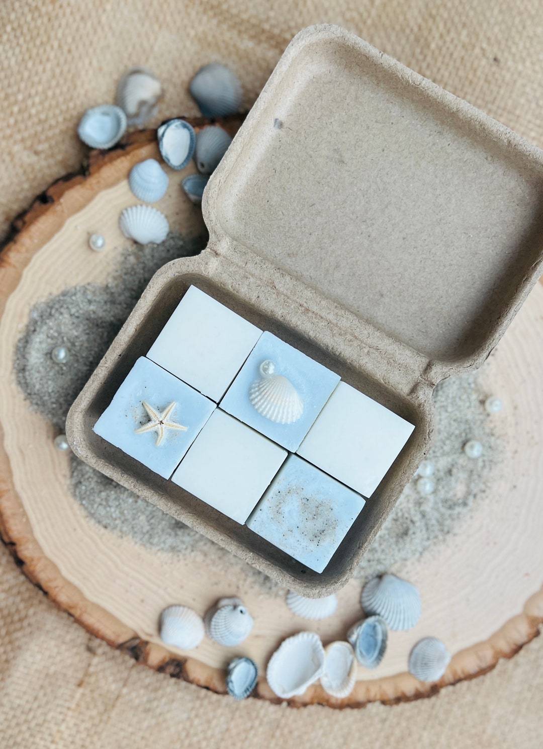 High Tide Soy Wax 100% Melts 6 Cubes 3oz｜beach Scent｜plastic-free Eco ...