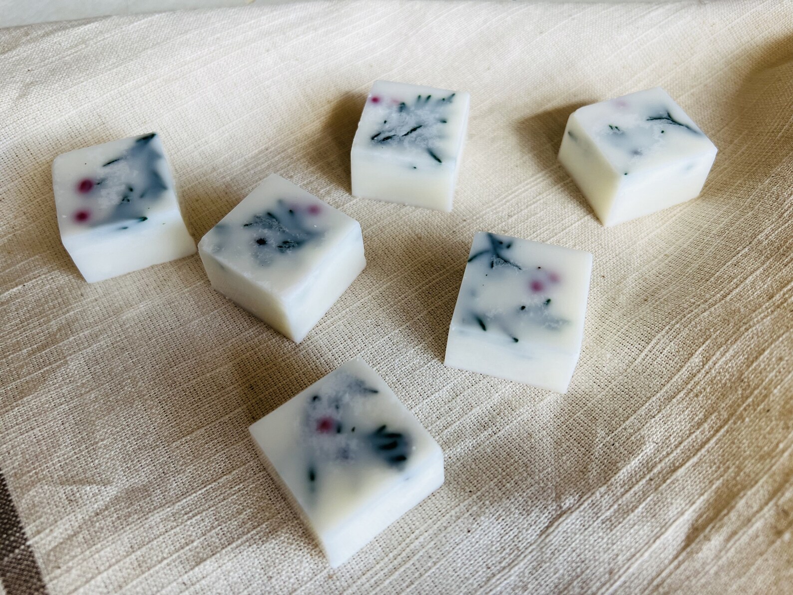 Fraser Fir Wax Melts With Green and Red Berry botanical Wax - Etsy