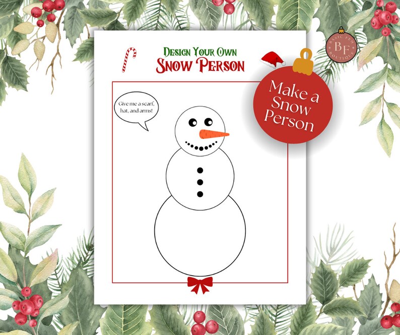 Christmas Coloring Page Printable PDF Bundle, Xmas Design Activity ...