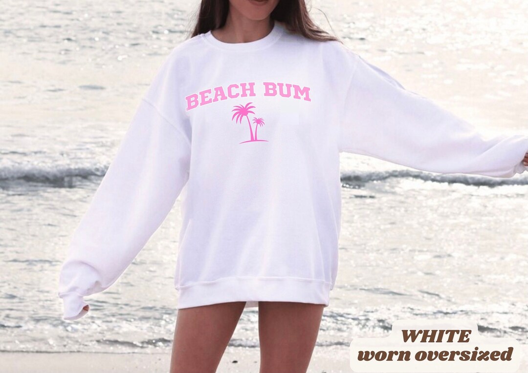 Beach Bum Shirt Coconut Girl Beachbum Sweatshirt VSCO Surf Beachy Shirt ...