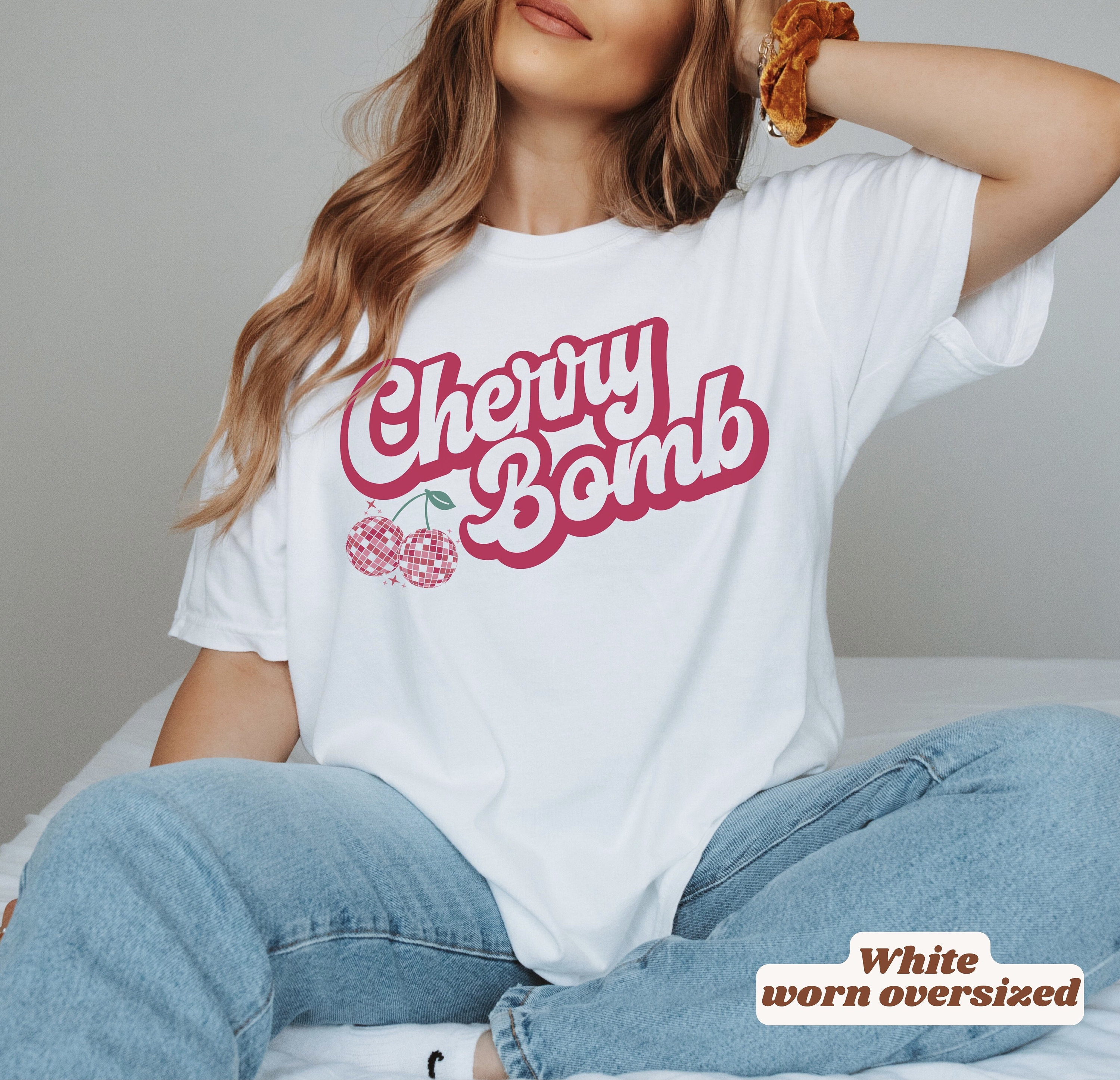 Cherry Bomb Shirt Cherries Tshirt Cherry Tee Cute Cherry Comfort Colors ...
