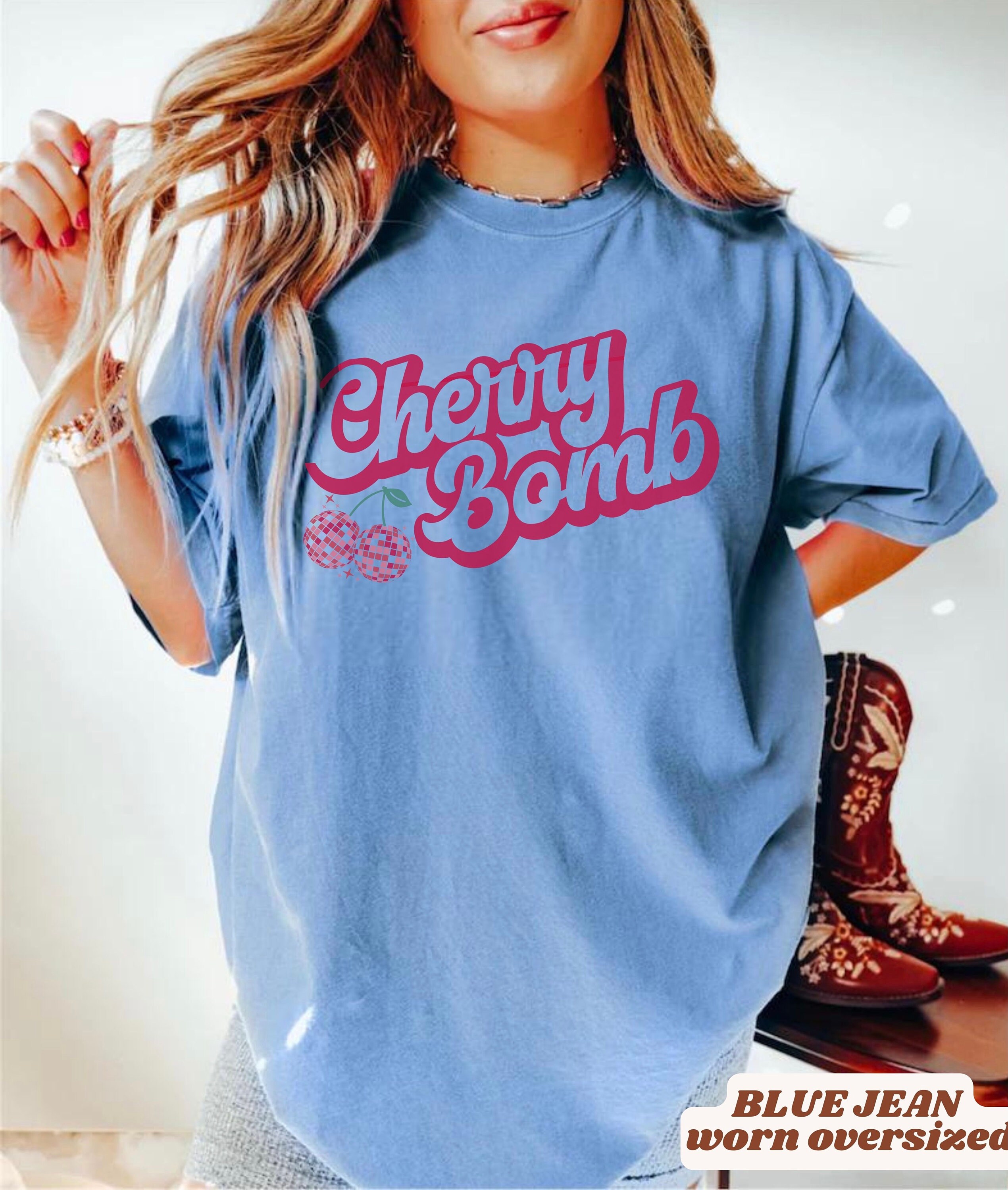 Cherry Bomb Shirt Cherries Tshirt Cherry Tee Cute Cherry Comfort Colors ...